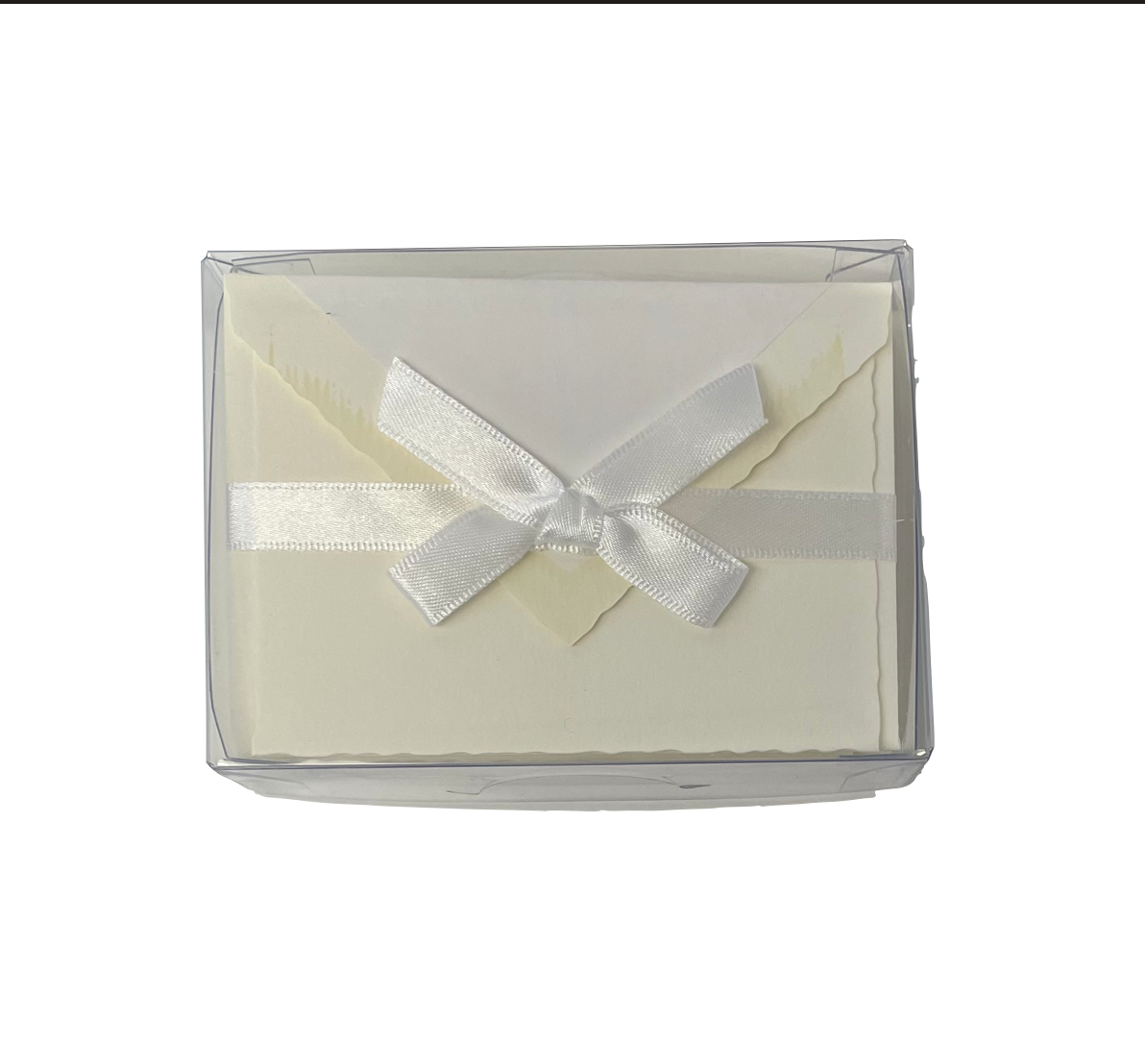 Rossi Deckled Edge Enclosure Cards and Lined Envelopes Cream – Lee's ...