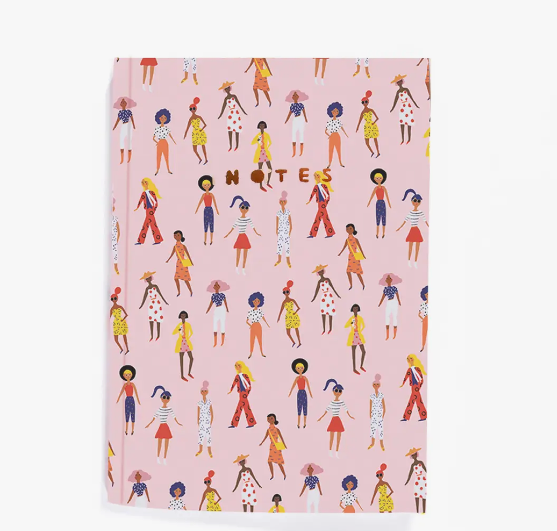 Carolyn Suzuki Walking Ladies - Notebook – Lee's Paperie